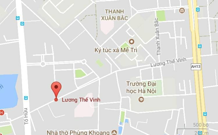 Phố Lương Thế Vinh, phường Thanh Xuân, quận Thanh Xuân, Hà Nội - Hà Nội Đẹp