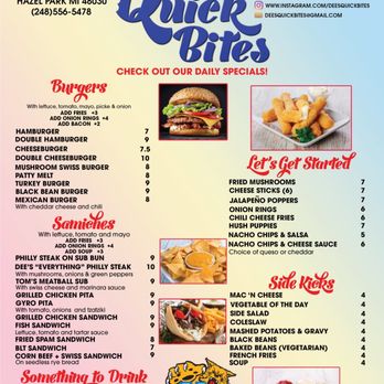 quick bites menu: Chiến Lược Tối Ưu Hóa Trải Nghiệm Khách Hàng Nhanh ...