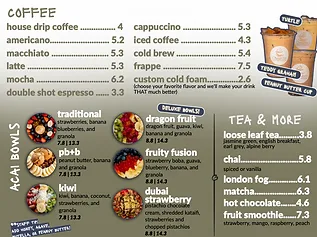 Menu The Coffee House Mới 2025: Bảng Giá Chi Tiết Từng Nhóm Món - Hà ...