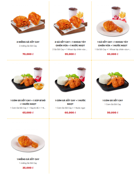 Gà Jollibee Menu: Phân Tích Thực Đơn Chi Tiết Nhất - Hà Nội Đẹp