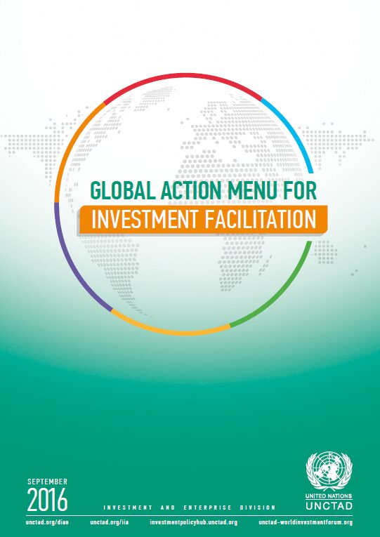 action menu: Khung Hành Động Toàn Cầu Về Xúc Tiến Đầu Tư Của UNCTAD ...