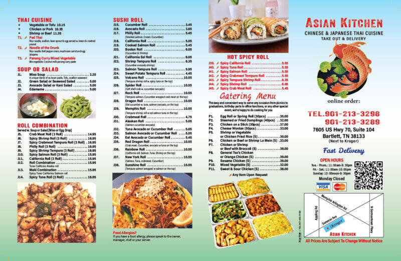 asian kitchen menu: Phân Tích Cấu Trúc Thực Đơn Phong Phú - Hà Nội Đẹp