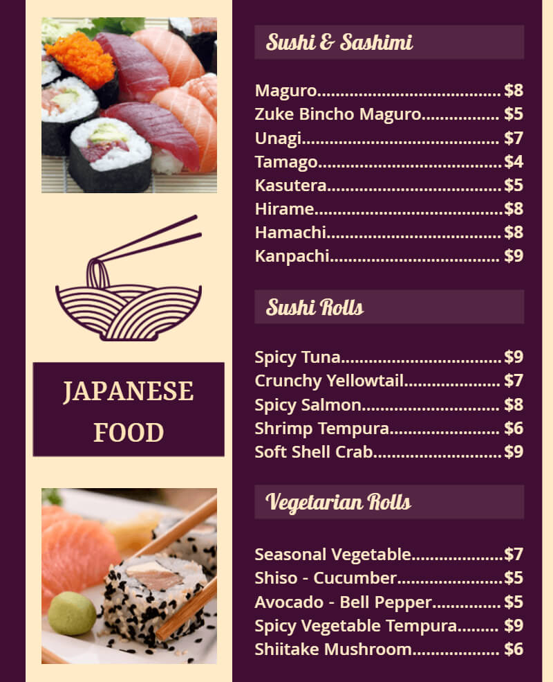 Japanese Menu Ideas: Lên Thực Đơn Chuẩn Nhật Cho Mọi Dịp - Hà Nội Đẹp