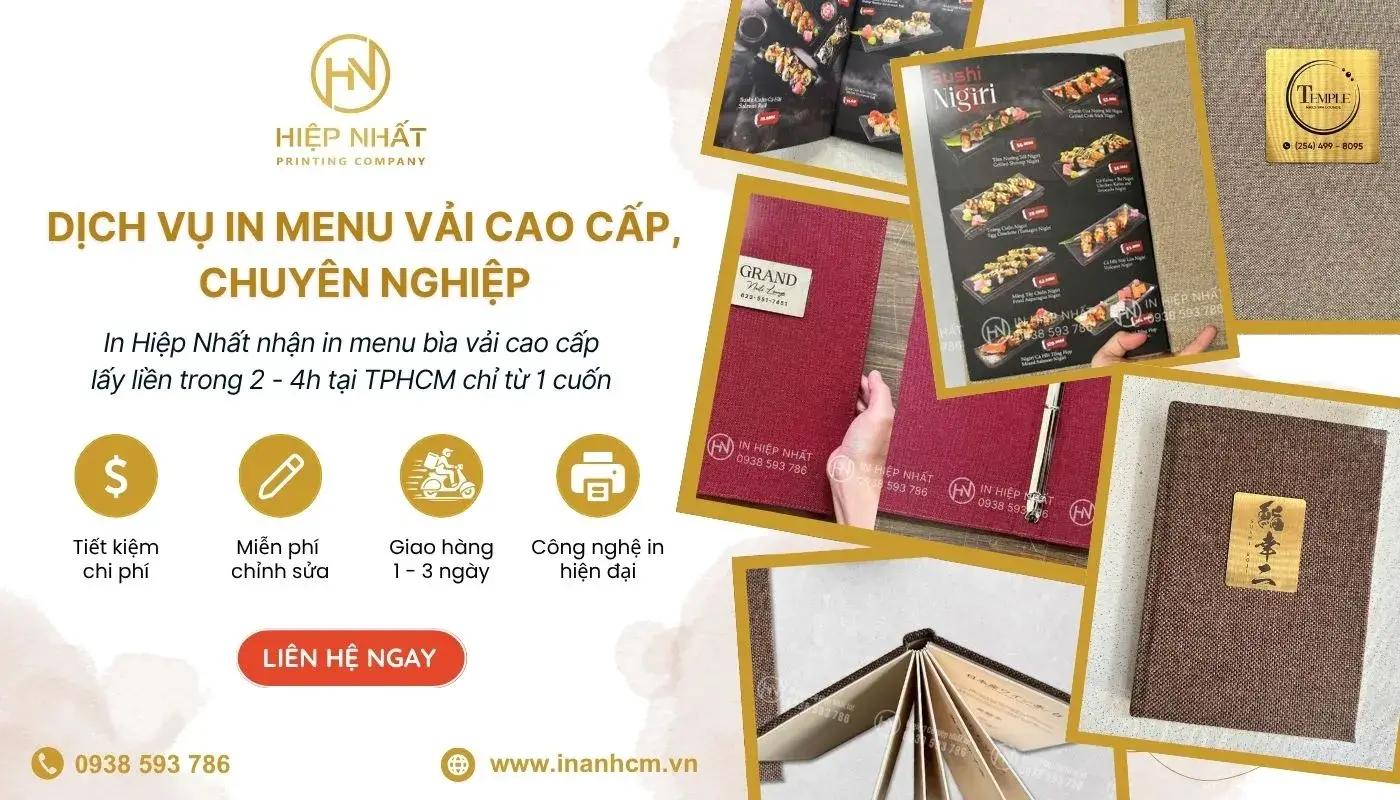 Màu Menu: Phân Tích Chuyên Sâu Tầm Quan Trọng Của Màu Sắc Trên Menu Vải ...