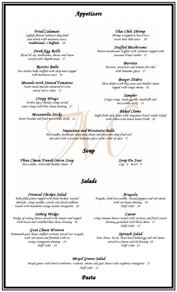 The Manor Menu: Phân Tích Chuyên Sâu Cấu Trúc Thực Đơn Nhà Hàng Cao Cấp ...