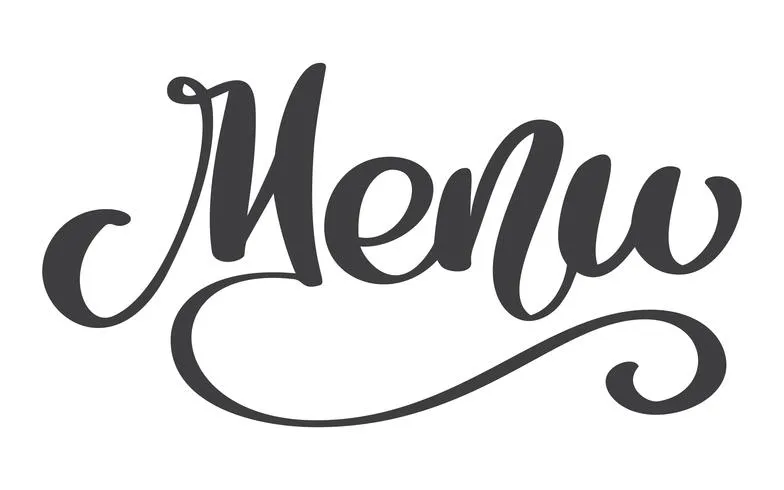 menu text vector: Bí Quyết Thiết Kế Thực Đơn Chuyên Nghiệp - Hà Nội Đẹp