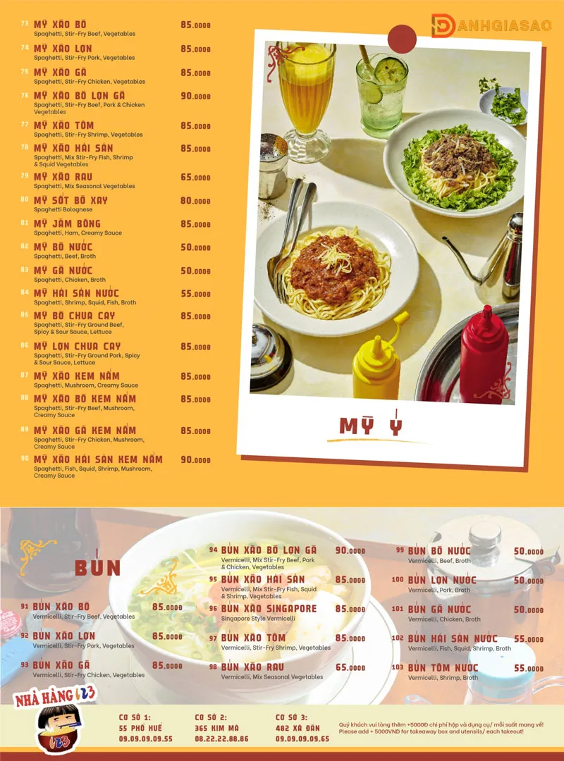 Menu Cơm Gà 123 Khám Phá Thập Cẩm Ẩm Thực Hà Nội - Hà Nội Đẹp