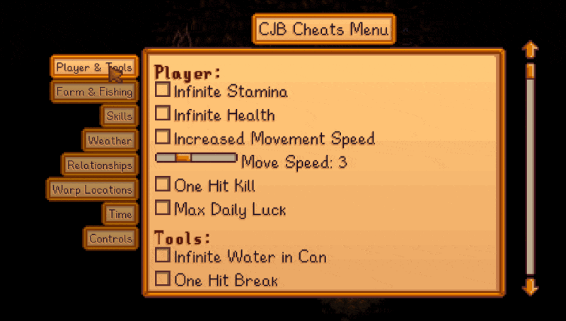 stardew Valley Cjb Cheats Menu: Hướng Dẫn Toàn Diện Về Mod Menu Cheats ...