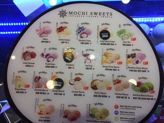 Menu Mochi Sweet: Khám Phá Thực Đơn Độc Đáo Tại Dezato Mochi Cafe - Hà ...