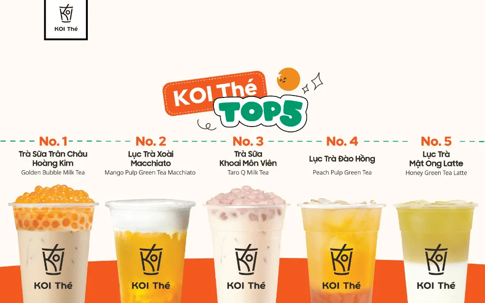 trà sữa koi menu Cập Nhật Mới Nhất Giá Trọn Bộ Thực Đơn KOI Thé - Hà ...