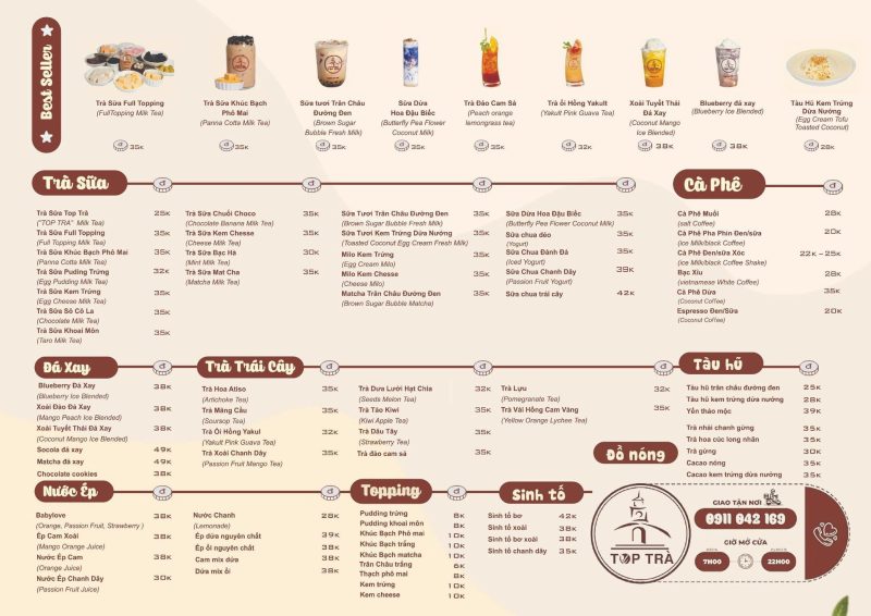 Britea Menu: Giá, Đồ Uống (Trà Sữa, Trà Trái Cây) & Khuyến Mãi Mới Nhất ...