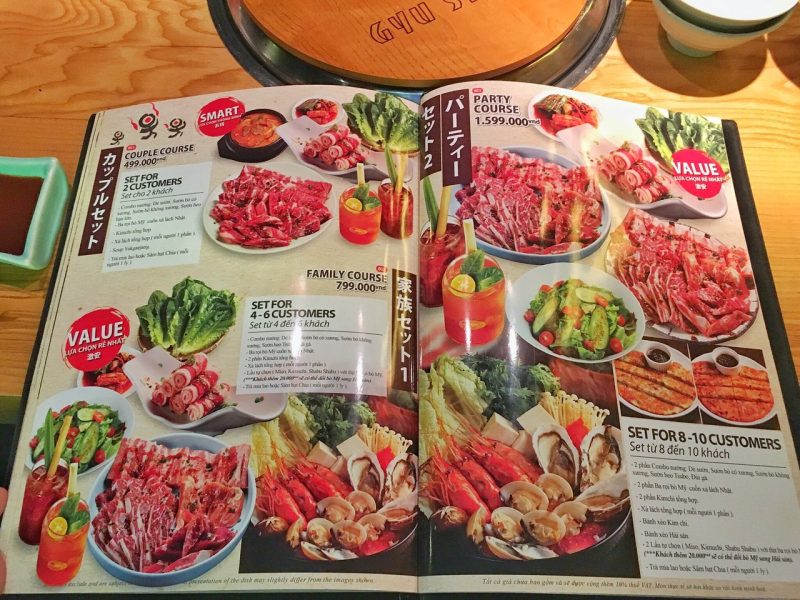 Gyu Shige Menu: Khám Phá Thực Đơn Thịt Bò Nướng Đá Nhật Bản Tuyệt Hảo ...